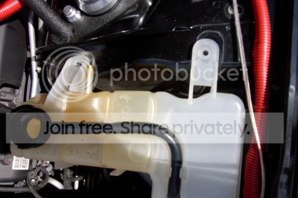 Painted Coolant Overflow Bottle Installed Charger Forums